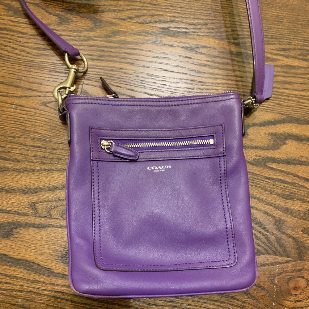 Coach Purple Crossbody - Gem
